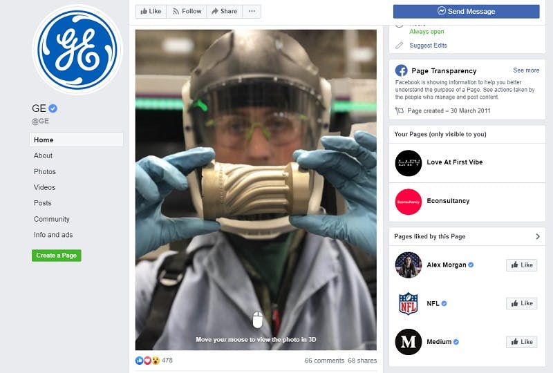 25 brilliant examples of Facebook brand pages