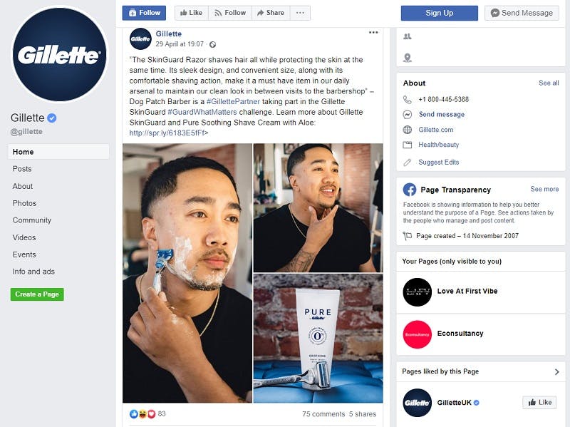 25 brilliant examples of Facebook brand pages