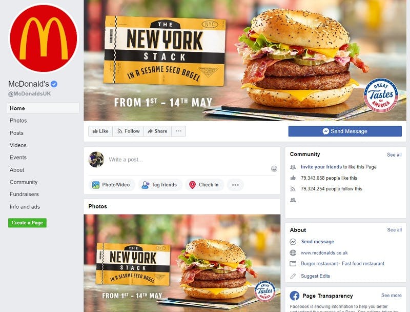 25 brilliant examples of Facebook brand pages