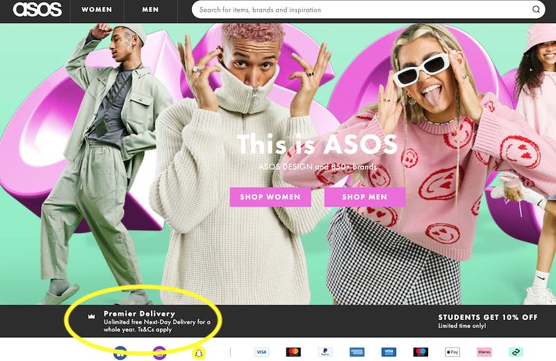 15 useful examples of how to shout about your free delivery service