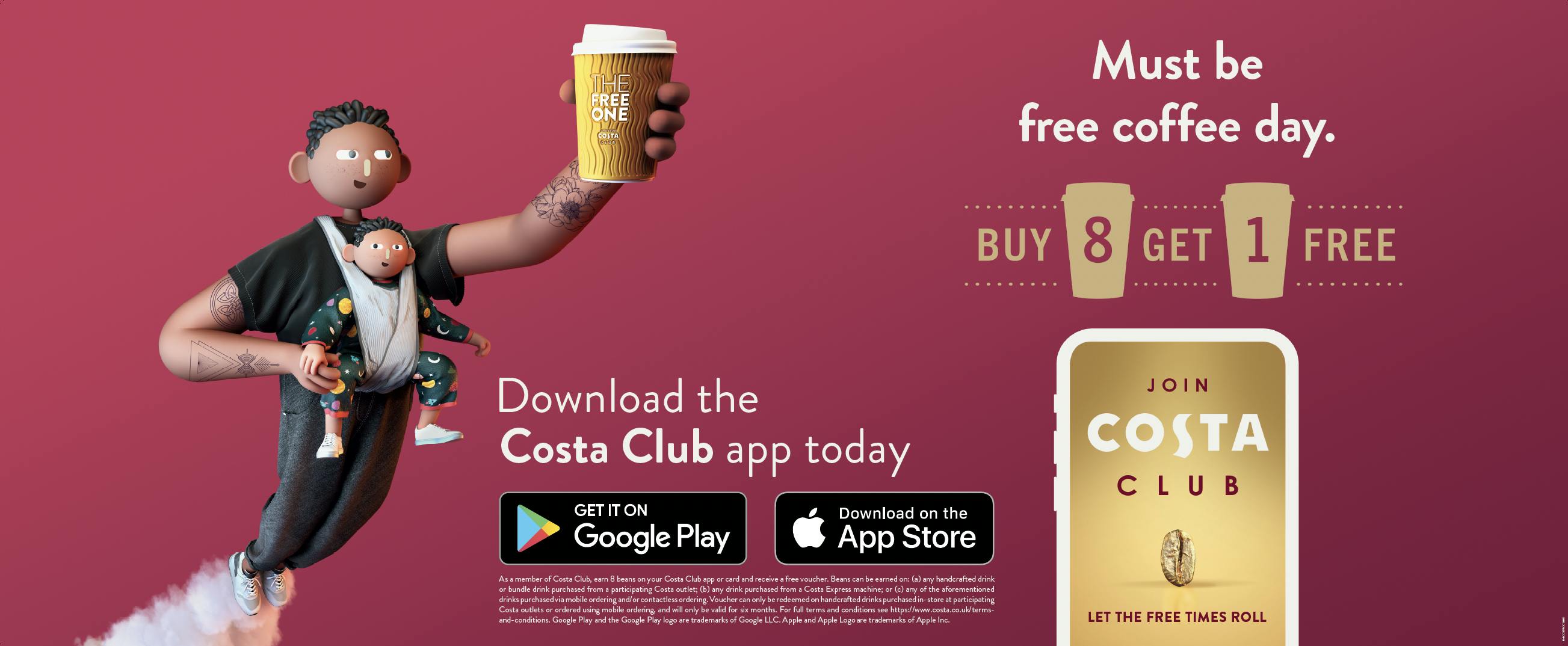 Costa Coffee increases sales with digital-first loyalty programme