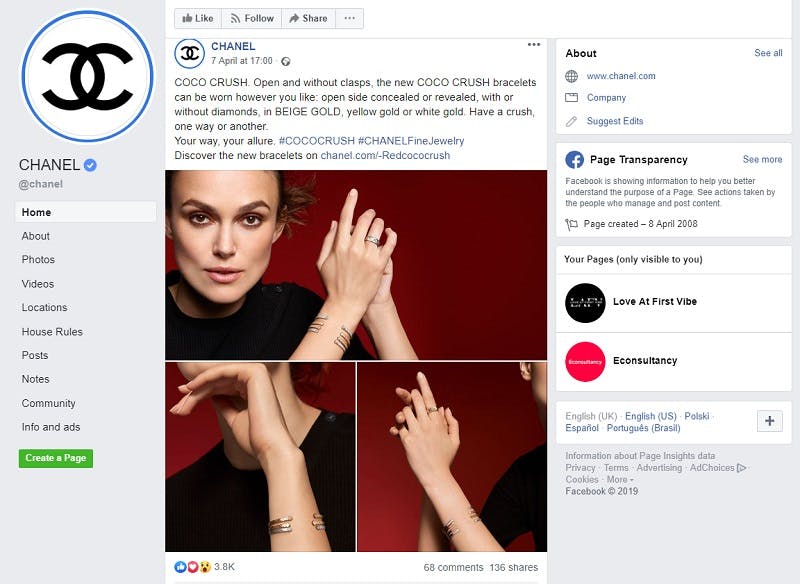 25 brilliant examples of Facebook brand pages
