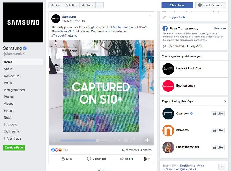 25 brilliant examples of Facebook brand pages