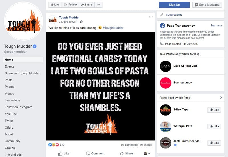 25 brilliant examples of Facebook brand pages