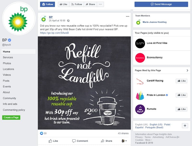 25 brilliant examples of Facebook brand pages