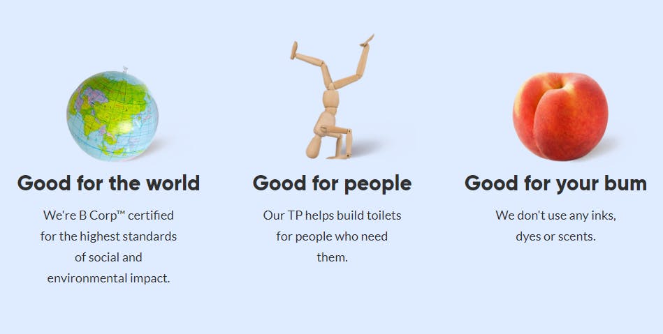 Six impactful examples of ecommerce USP bars