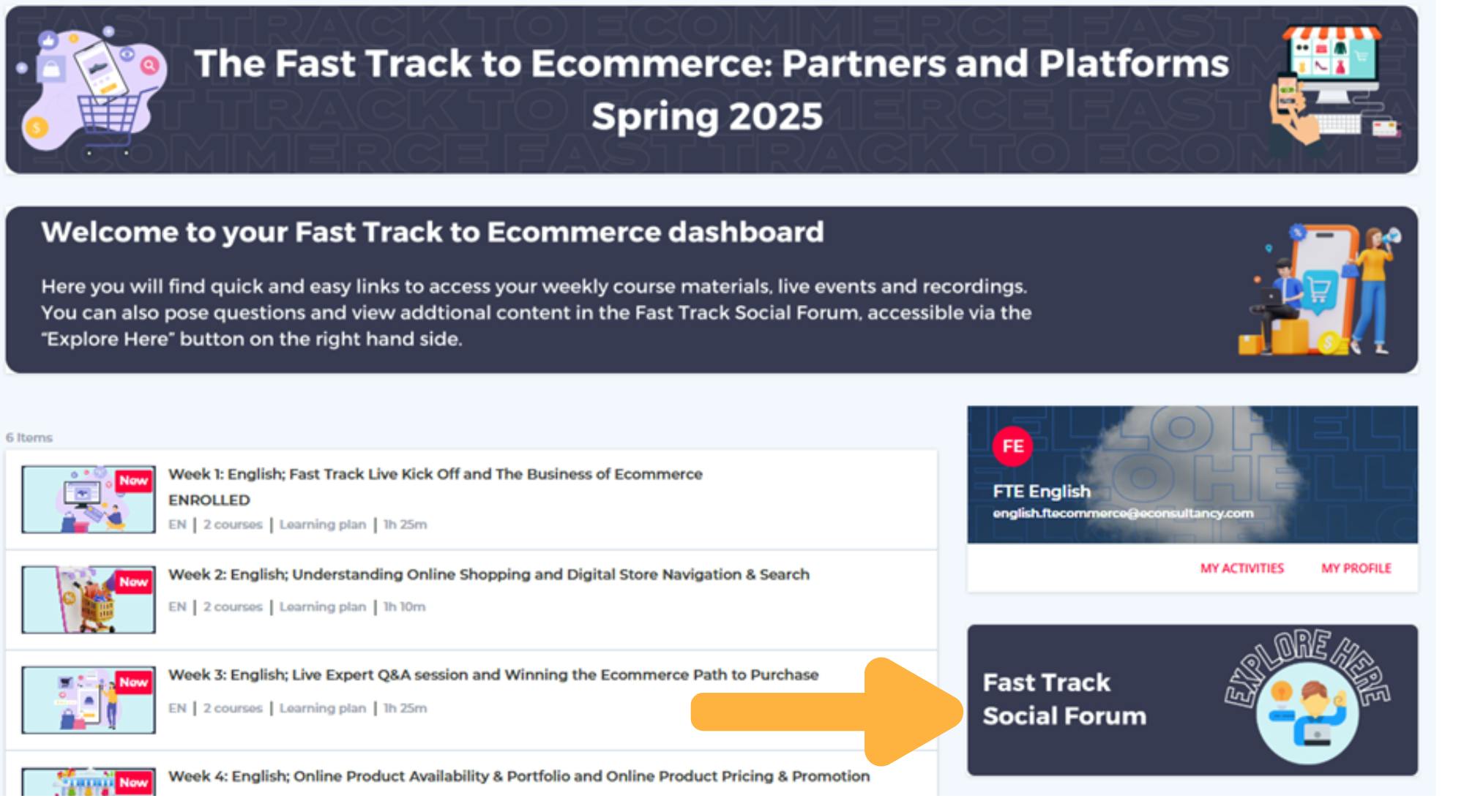 Fast Track to Ecommerce FAQs